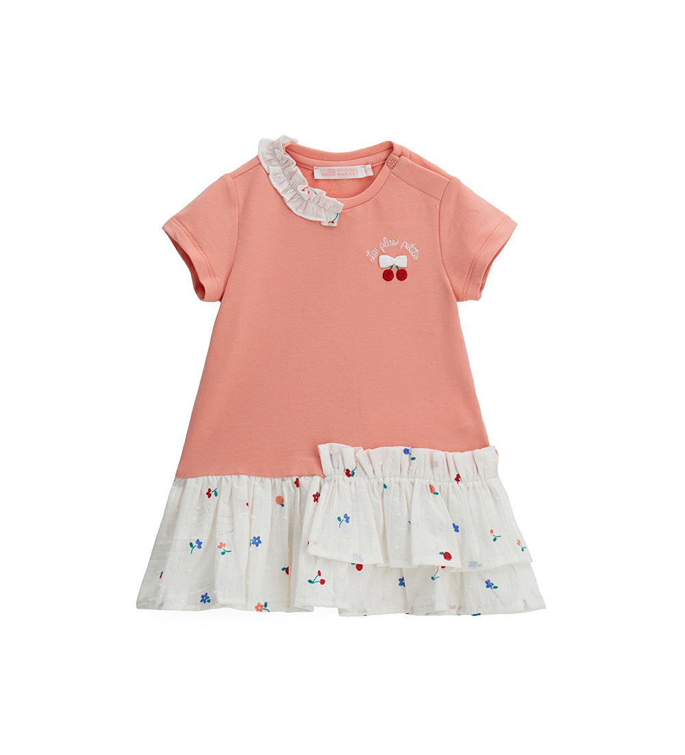 Платье с воланом Original marines: купить за 3 410 руб. в Москве в интернет-магазине Babybug